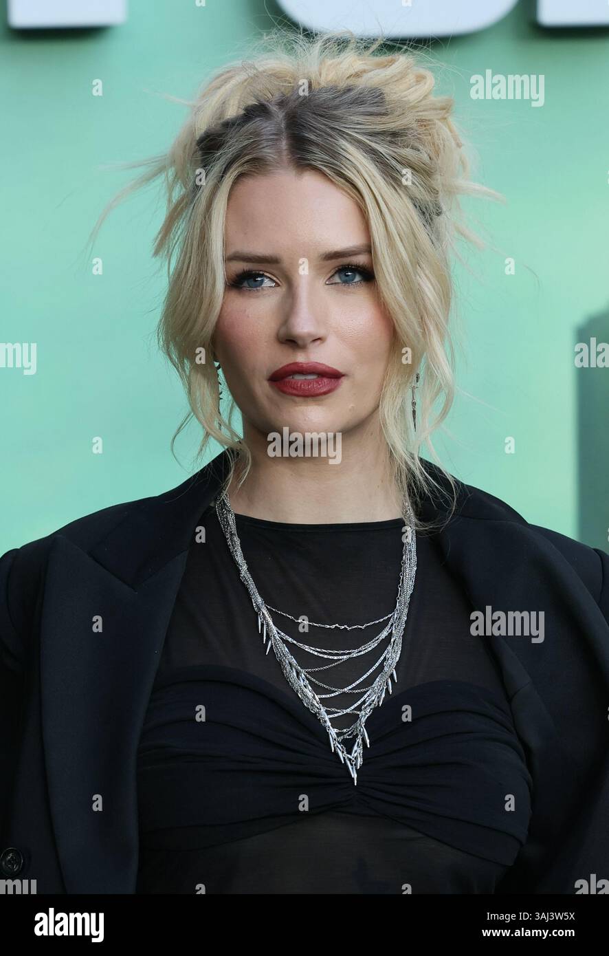 London, UK. 10th Apr, 2025. English fashion model Lottie Moss attends ...