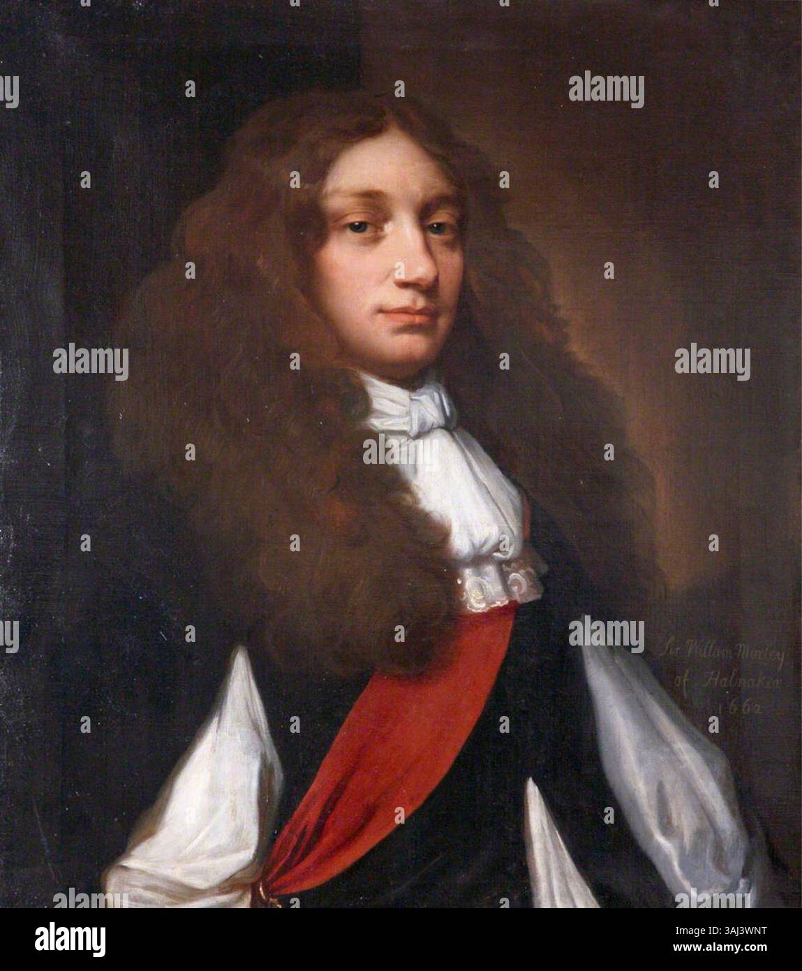 A 1662 portrait of Sir William Morley of Halnaker, painted by Samuel ...