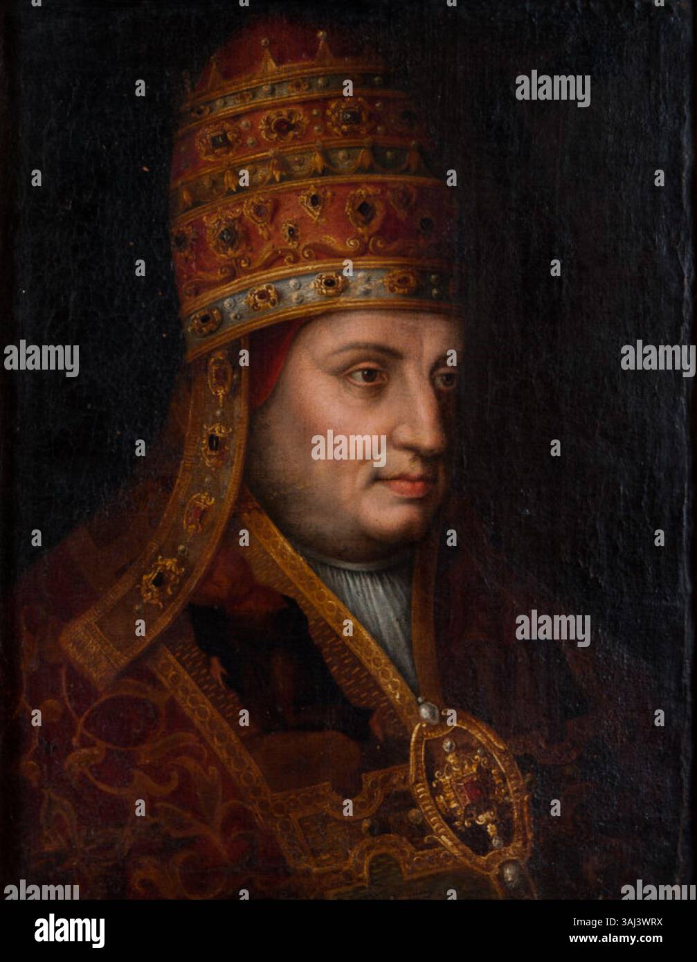 This 18th-century portrait of Antipope Felix V, painted between circa ...
