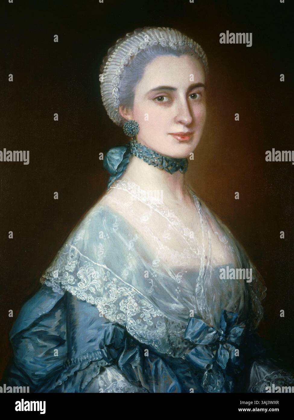 This 18th-century portrait by Thomas Gainsborough depicts Isabella ...