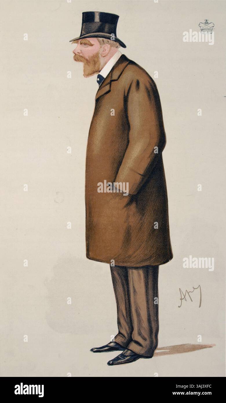 Carlo Pellegrini's caricature of Lord Egerton of Tatton, published in ...