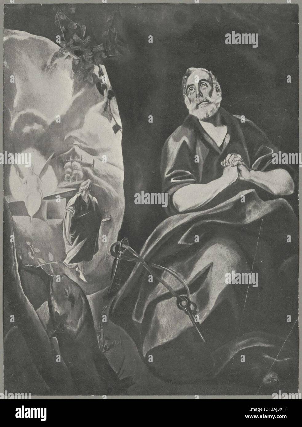 El Greco's 'Tears of Saint Peter,' circa 1610, depicts the penitence of ...