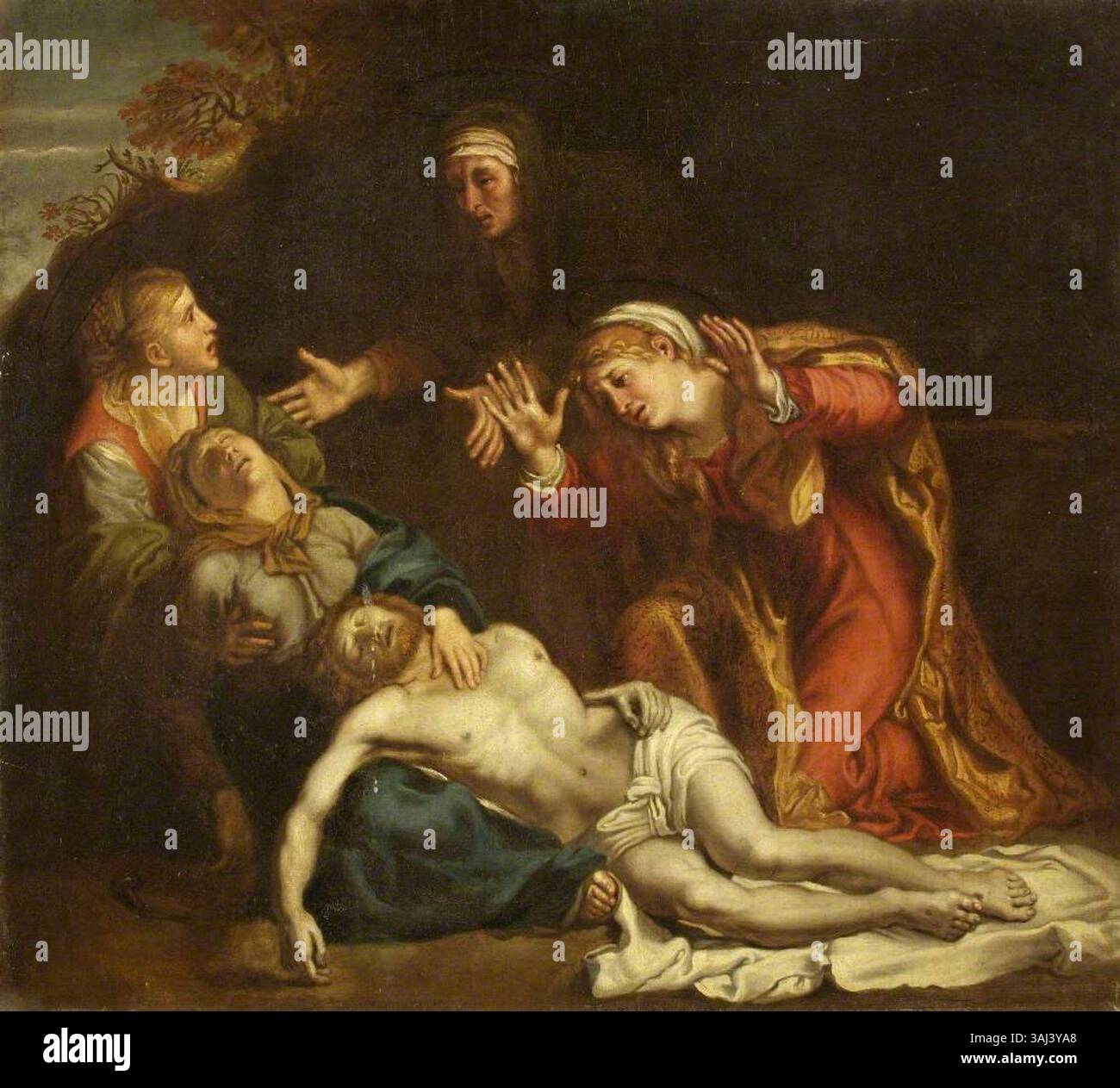 This oil on canvas, painted between circa 1798 and circa 1799, depicts ...