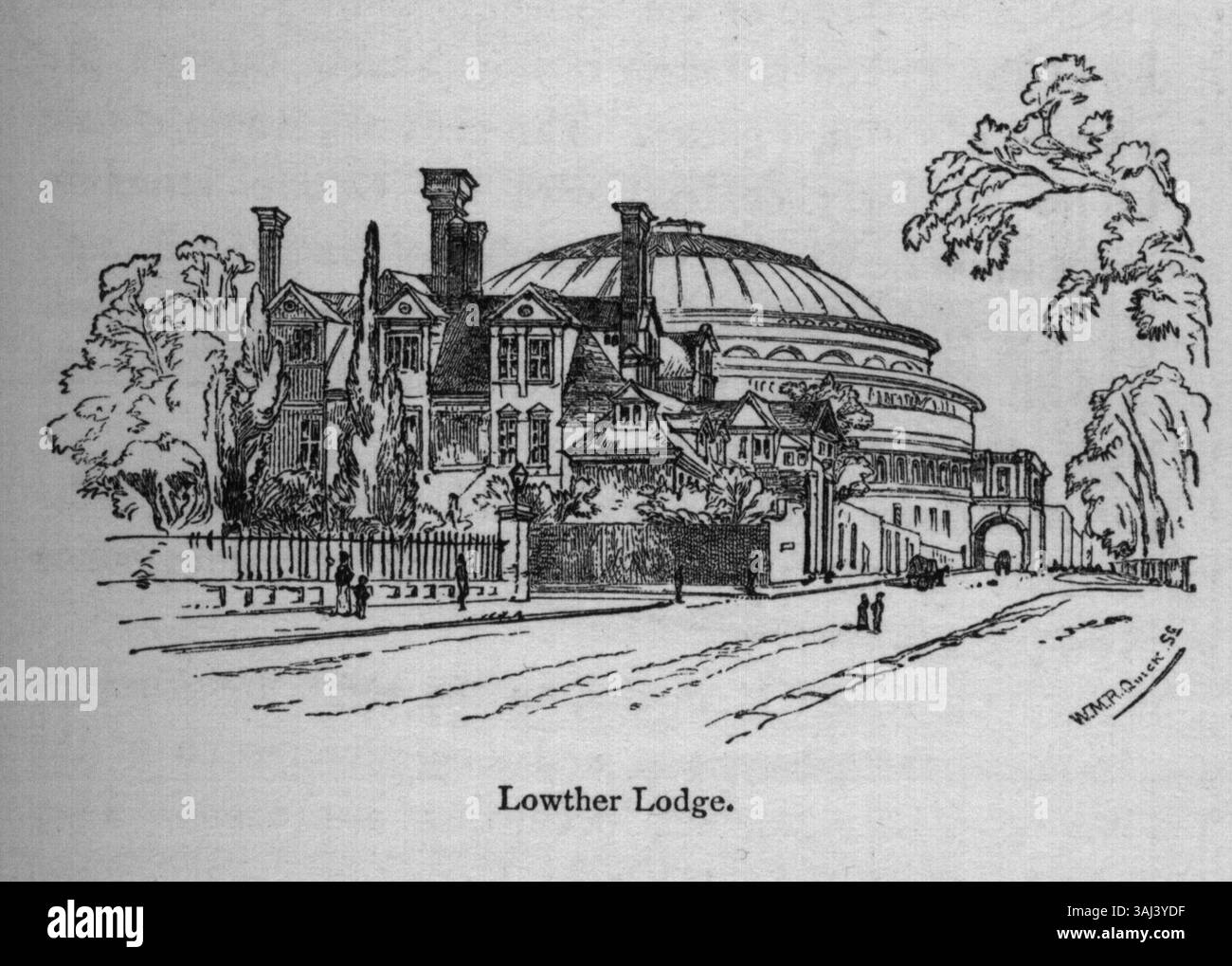 An illustration from Augustus Hare's 1878 book *Walks in London ...