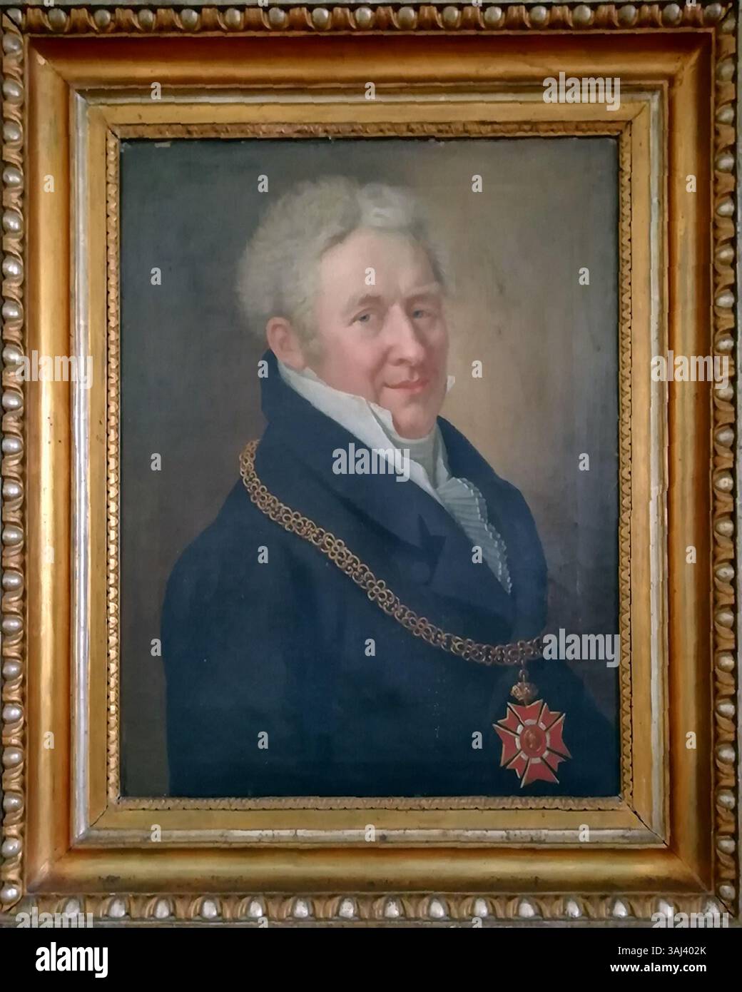Oil portrait of Peter Krausneker, Rector of Lviv University, 1823-24 ...