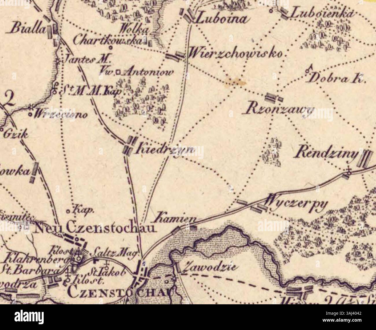 This map by David von Gilly, created between 1802 and 1803, shows the ...