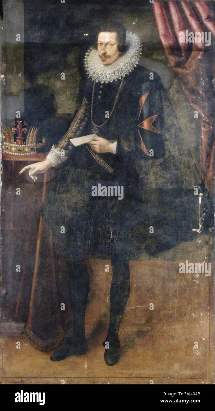 Portrait of Cosimo II de' Medici, 4th Grand Duke of Tuscany, by Justus ...