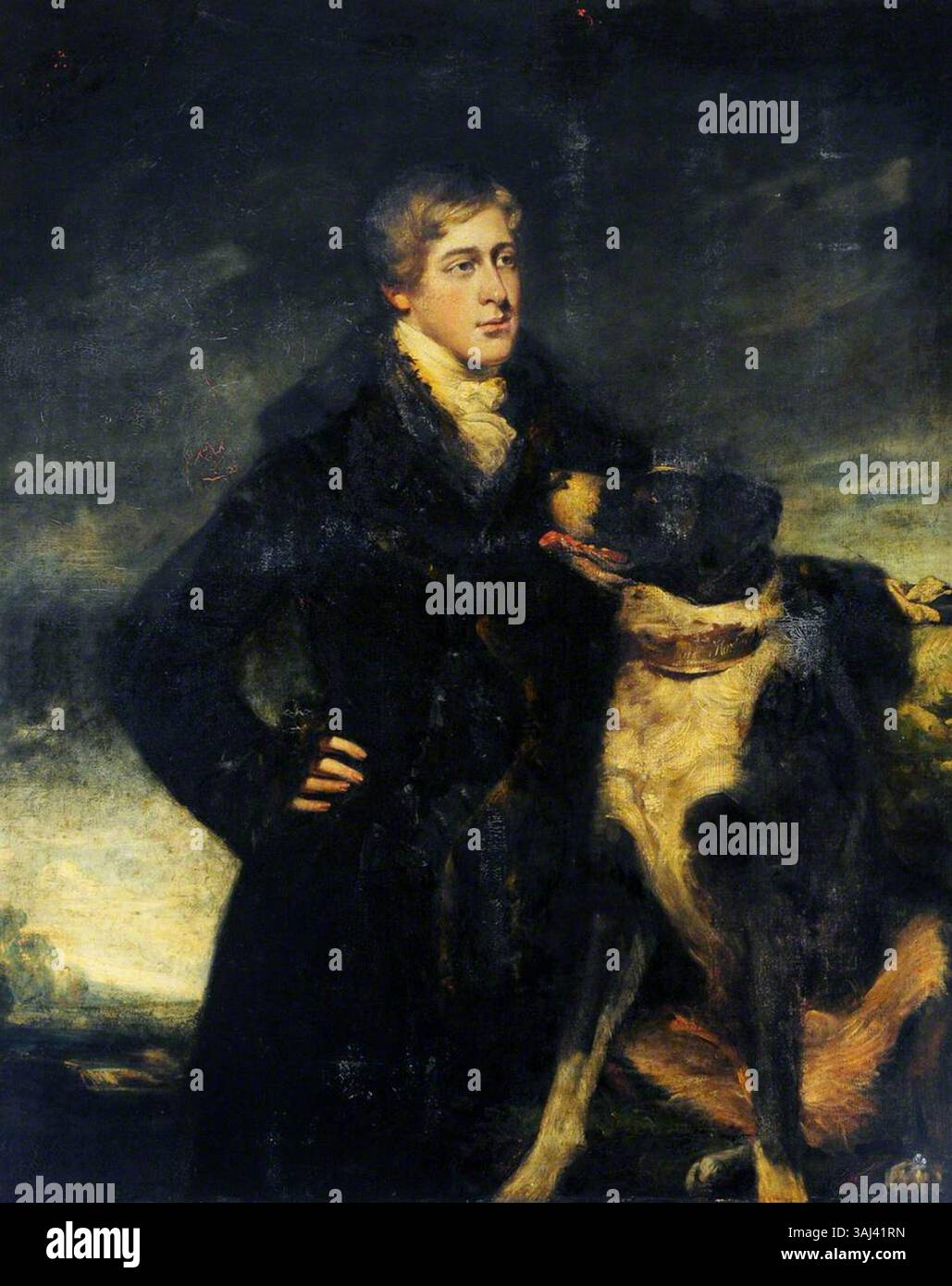 This portrait, painted between 1806 and 1809, depicts William Spencer ...