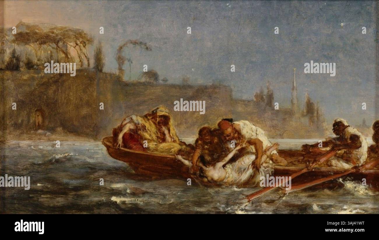 'Utopiona w Bosforze' (Drowned in the Bosphorus) by Jan Matejko, 1872 ...