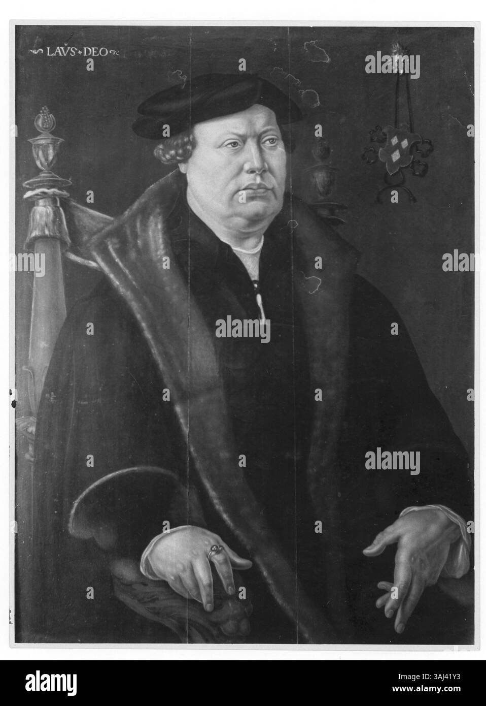 A portrait by Maarten van Heemskerck, painted between 1525 and 1574 ...