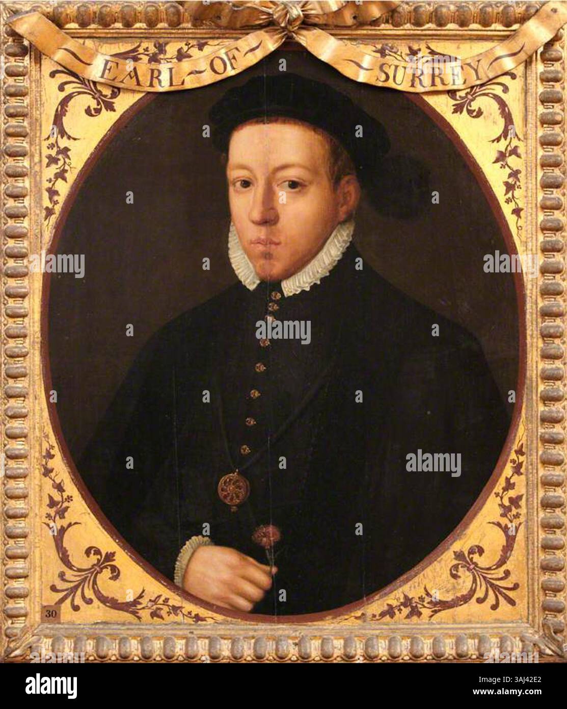 This 1600 portrait depicts Henry Howard, Earl of Surrey (c.1517-1547 ...