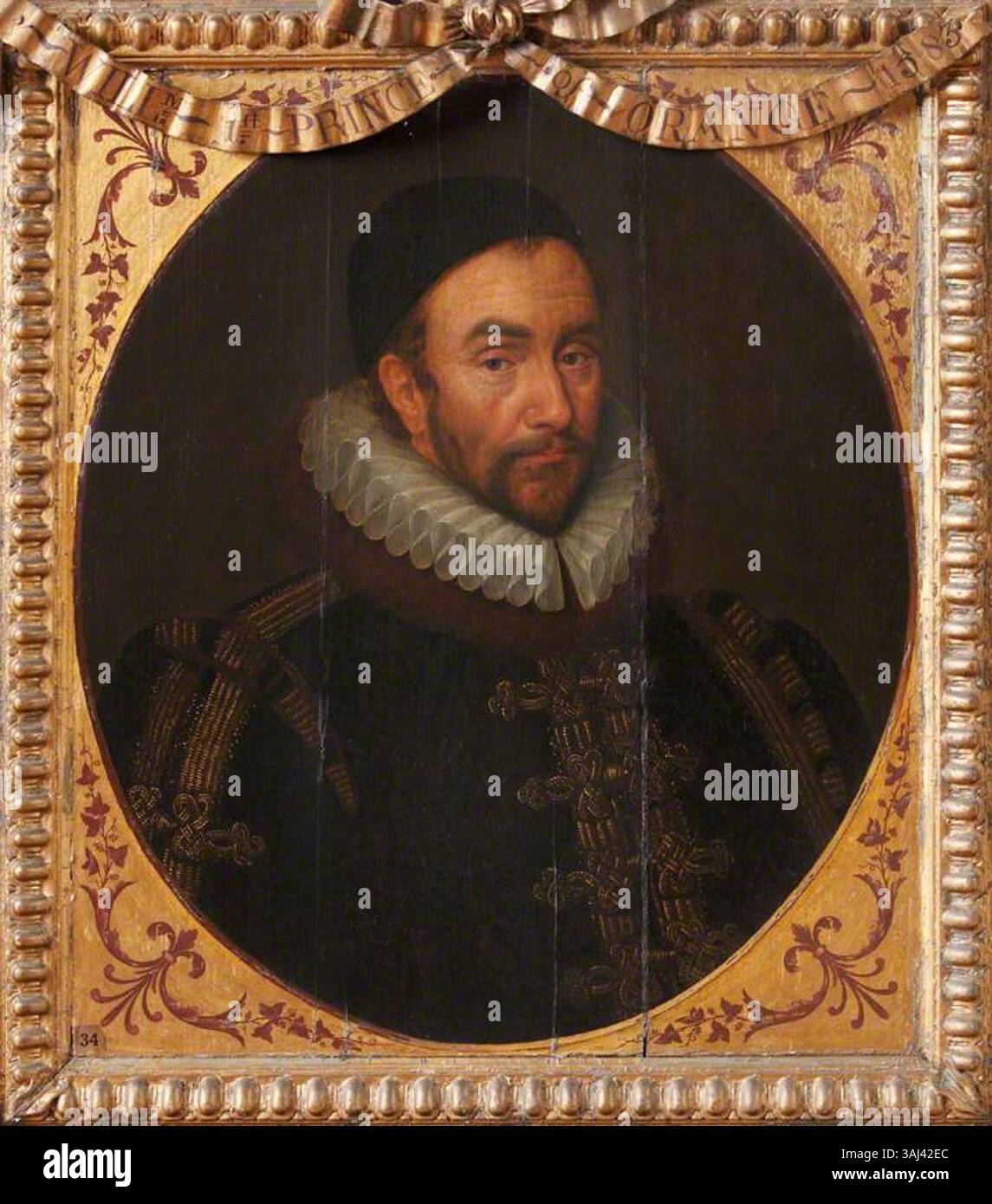 A portrait of William I, Prince of Orange, also known as 'William the ...