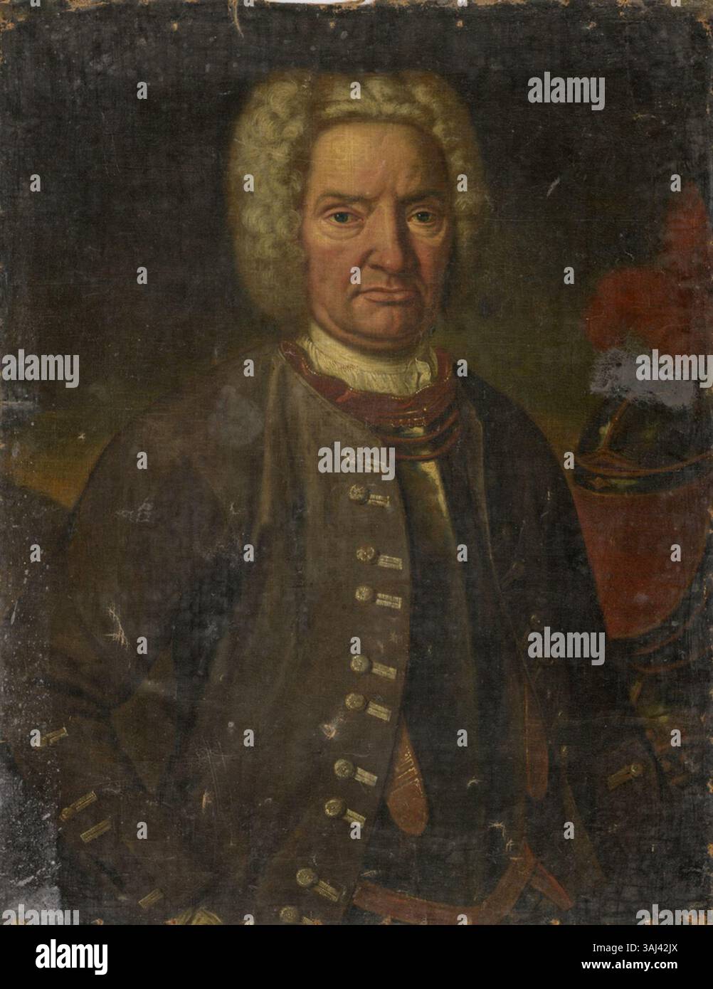 This posthumous portrait, created around 1732, depicts Dietrich von ...