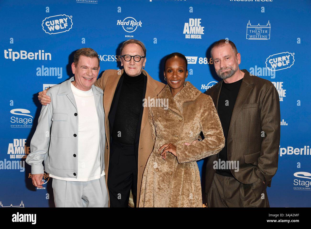 Peter Plate, Marius Mueller Westernhagen, Lindiwe Suttle und Ulf-Leo ...