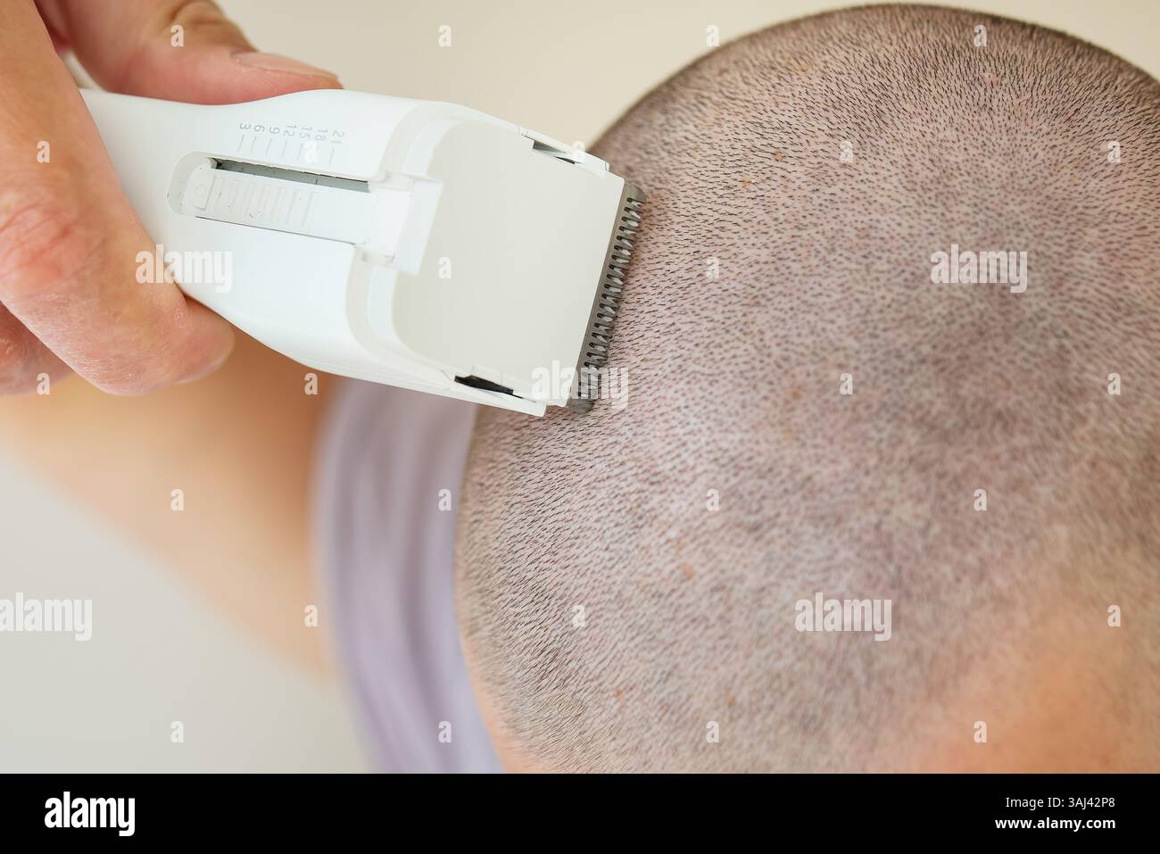 Close up woman buzz cut hi-res stock photography and images - Alamy