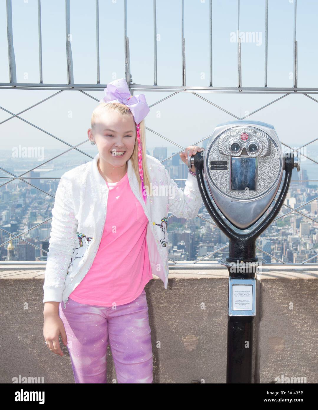 August 1, 2017 - New York, New York, U.S - ''Dance Moms'' star JOJO ...