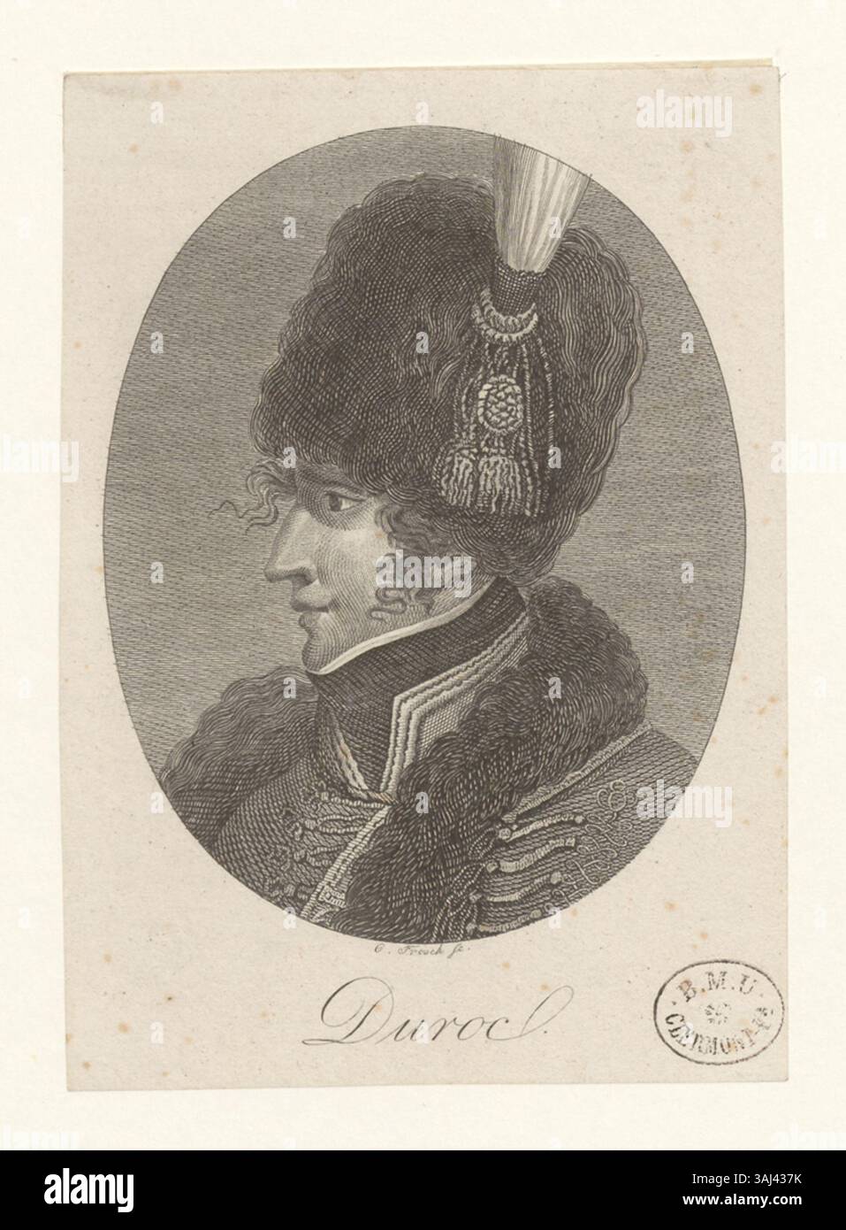 BOYER 932 presents a print of Géraud Duroc, a French general during the ...