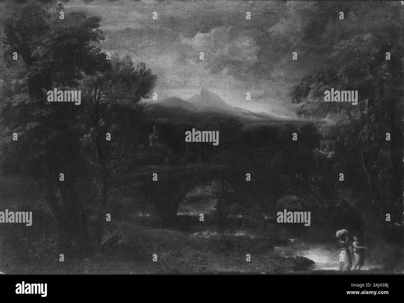 This North Italian 16th-century landscape painting, created between ...