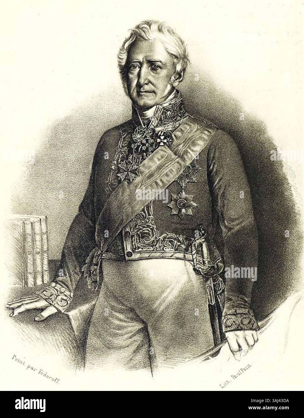 This 1903 lithograph of Ivan Savvich Gorgoli, created by Fedoroff and ...