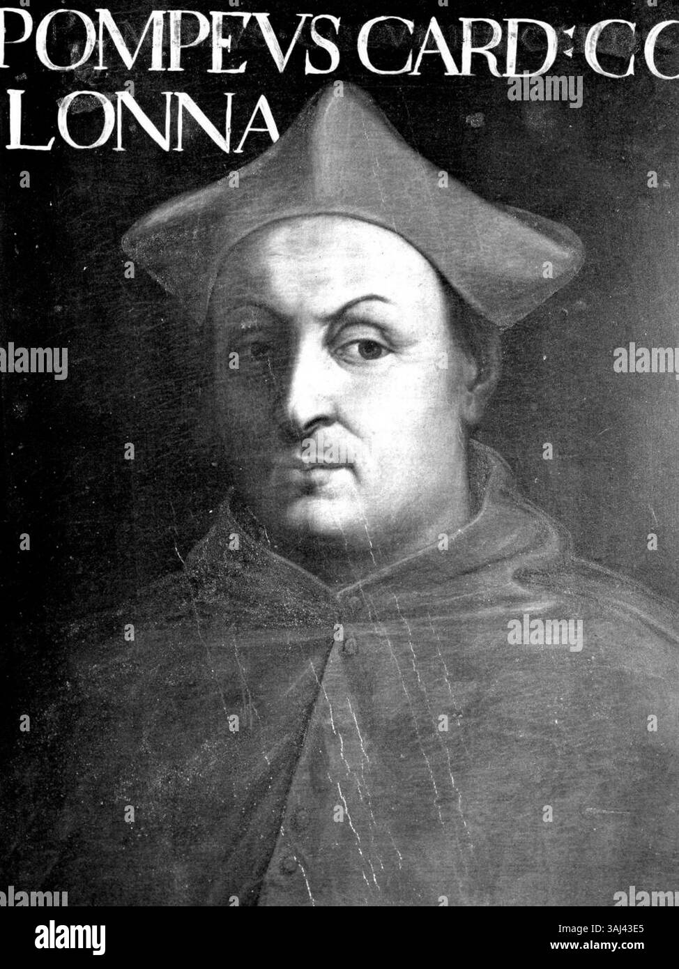 This portrait by Cristofano dell'Altissimo, painted between 1552 and 1568, depicts Cardinal ...