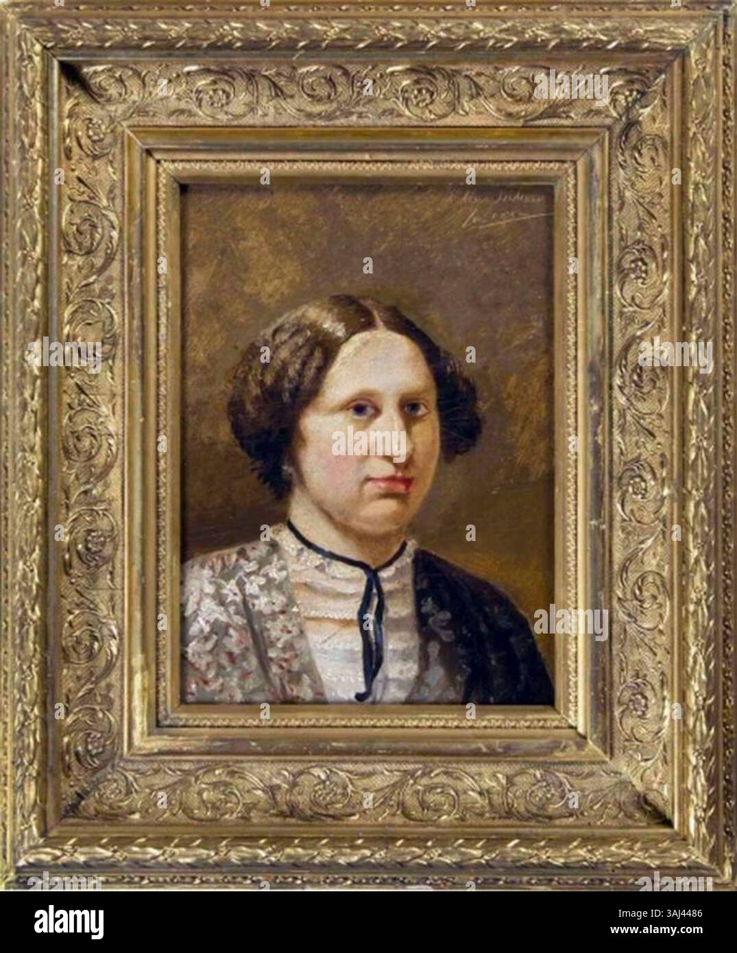 Sir Lawrence Alma-Tadema’s 1852 oil on panel painting 'Portrait of a ...