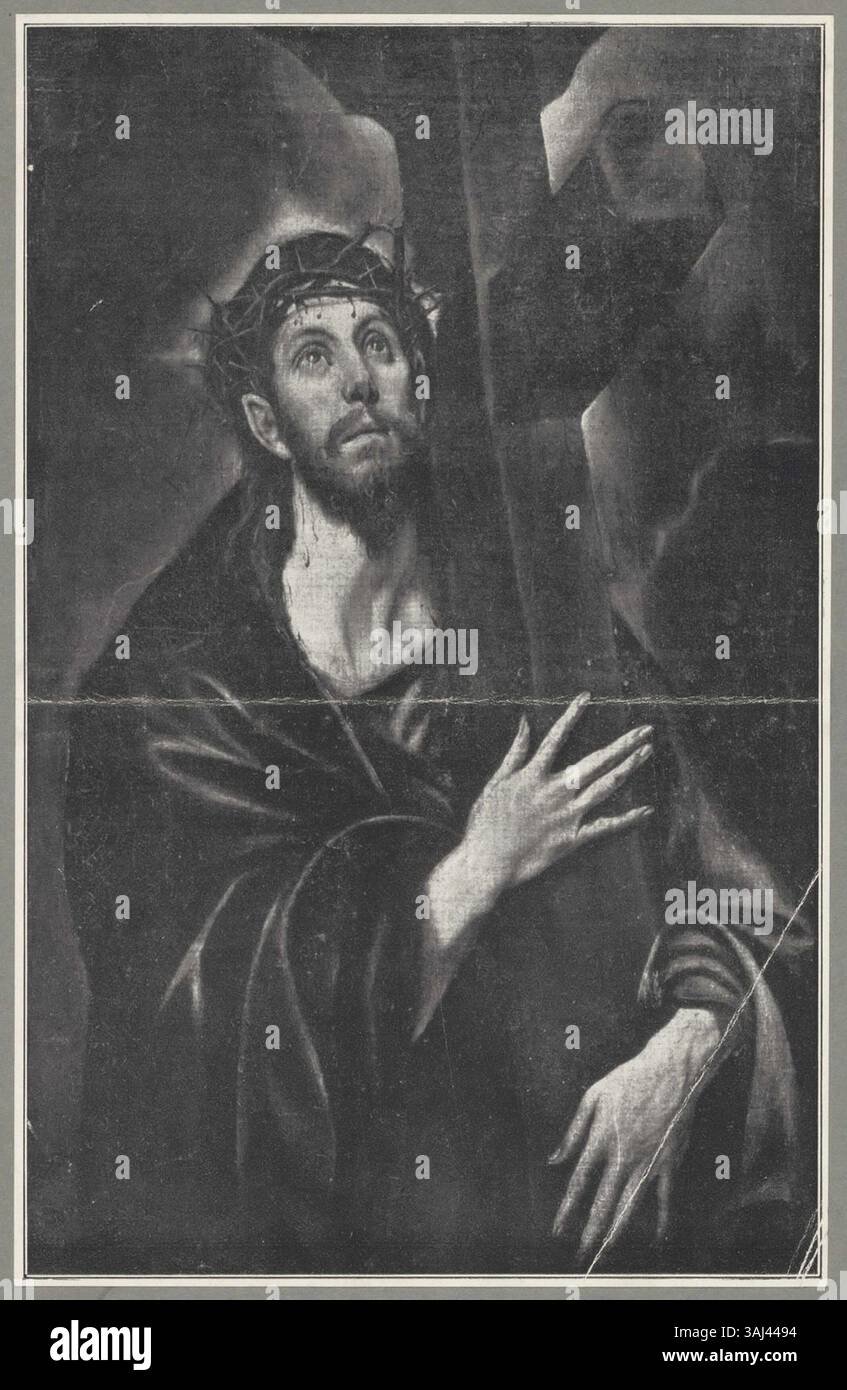 El Greco's 'Christ with the Cross,' painted around 1600, depicts Jesus ...