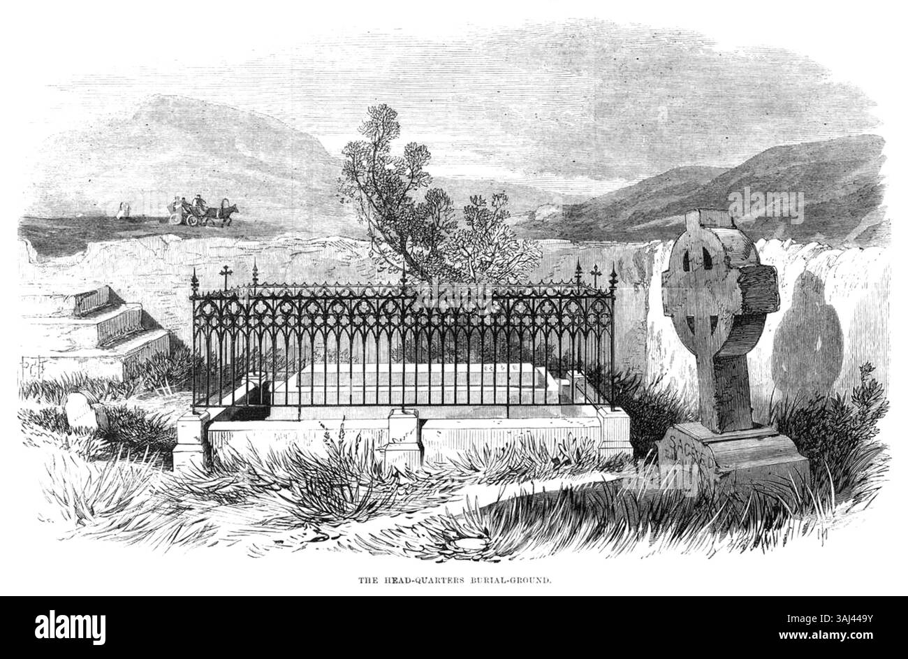 Burial enclosure Cut Out Stock Images & Pictures - Alamy