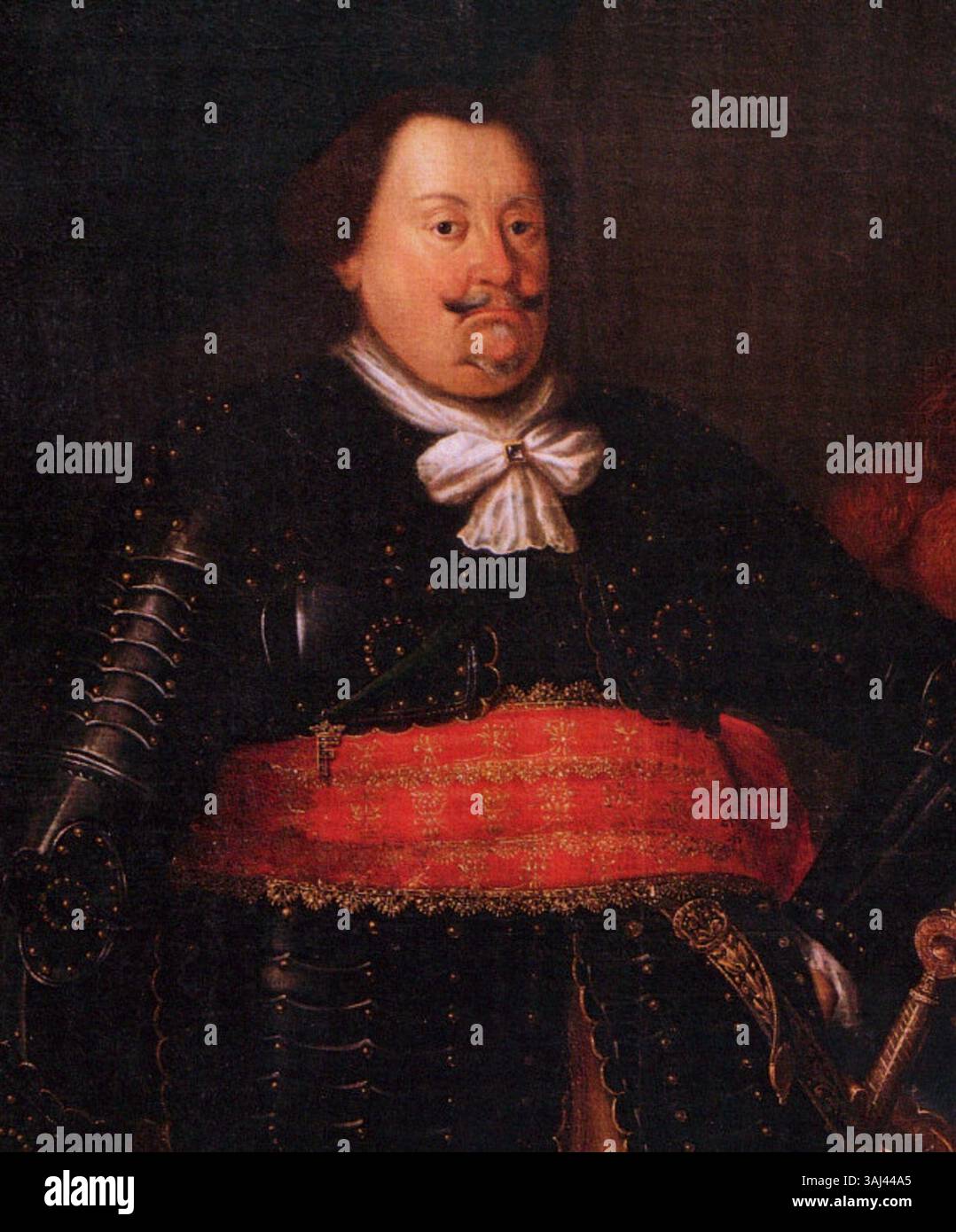Portrait of Ferdinand, Duke of Wuerttemberg, painted in the 18th ...