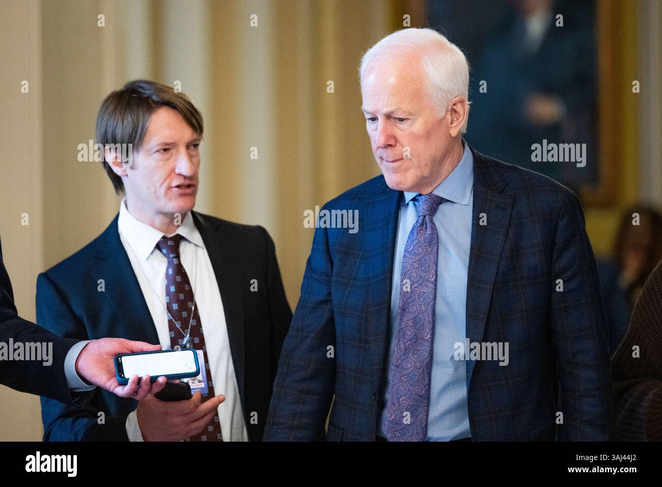 Washington, United States. 10th Apr, 2025. U.S. Senator John Cornyn, R ...