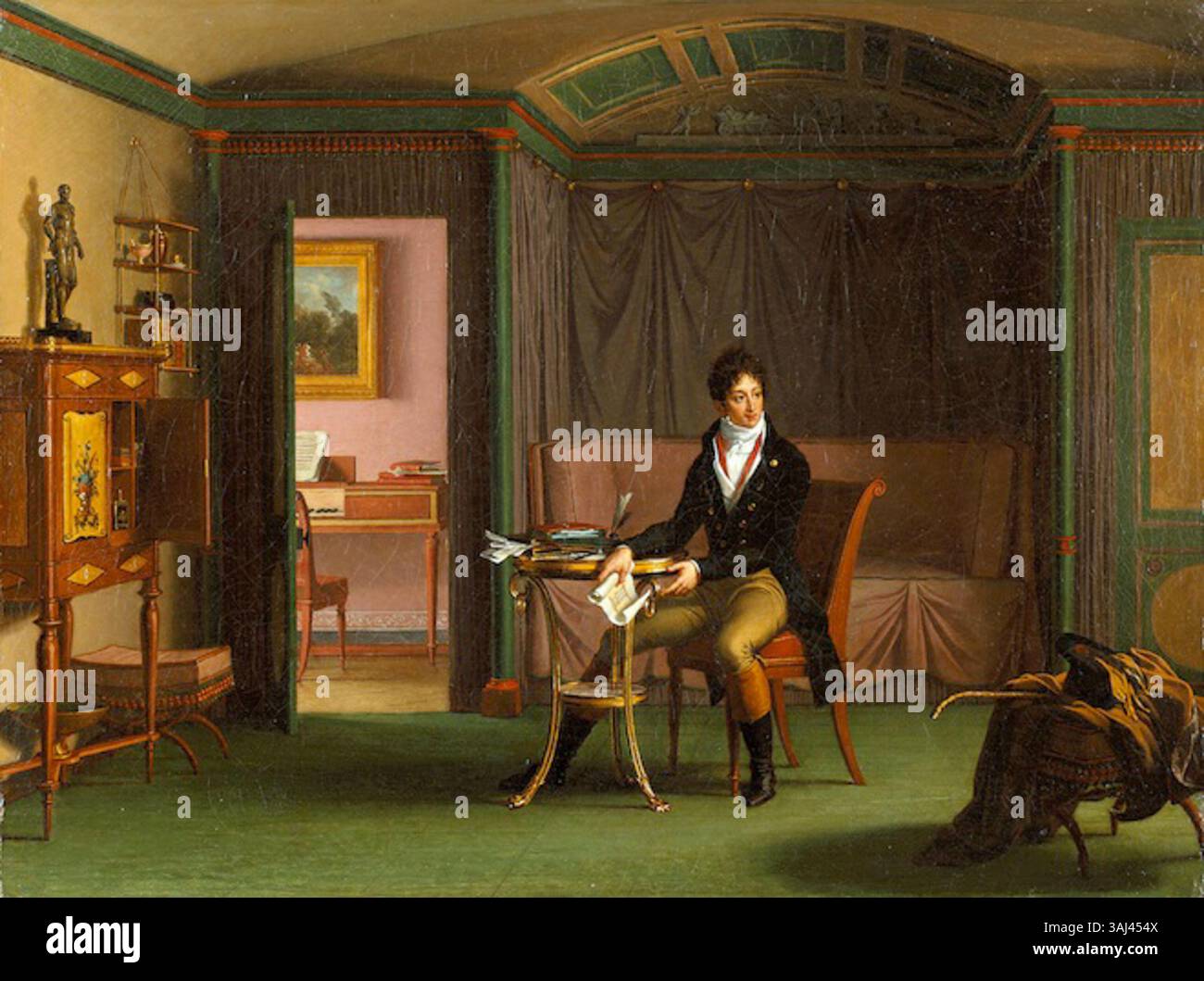 Charles Thévénin's 'Portrait of an Architect' from 1809 showcases an ...