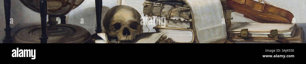 This oil painting by Jan Davidsz. de Heem, circa 1650, features a ...