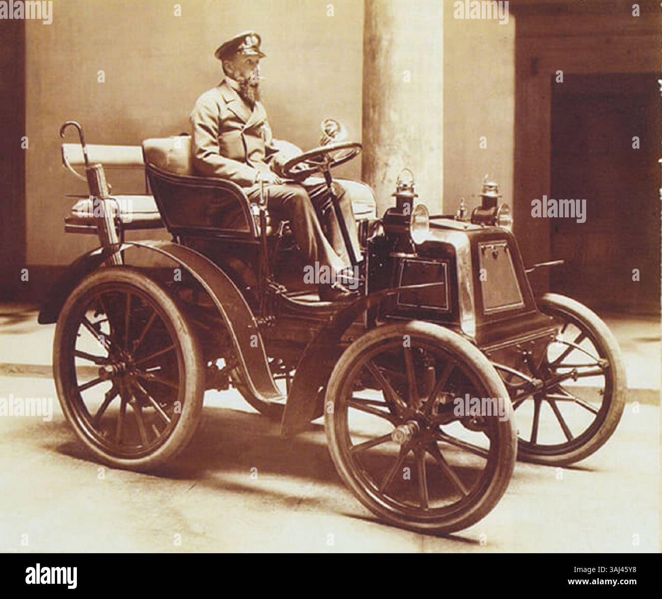 This 20th-century photograph depicts Prince Piero Strozzi of Forano in ...