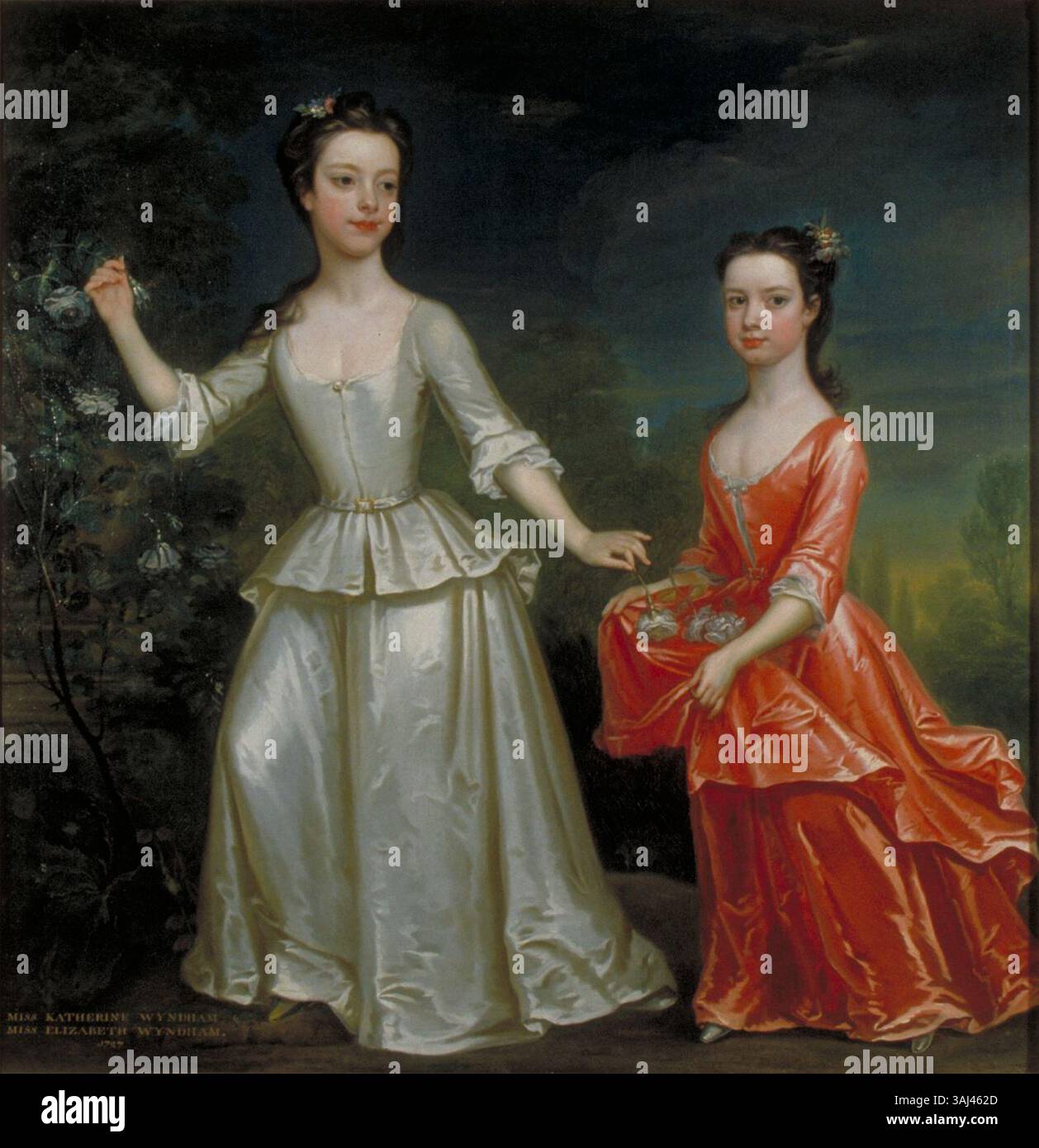An oil on canvas portrait by Charles Jervas from 1727, titled 'The ...
