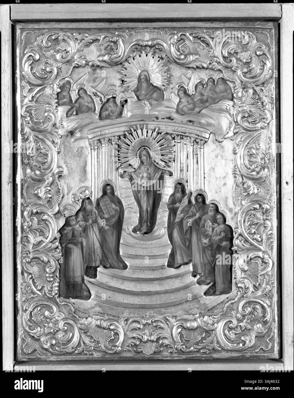 This 19th-century painting, created between 1830 and 1850, depicts the ...