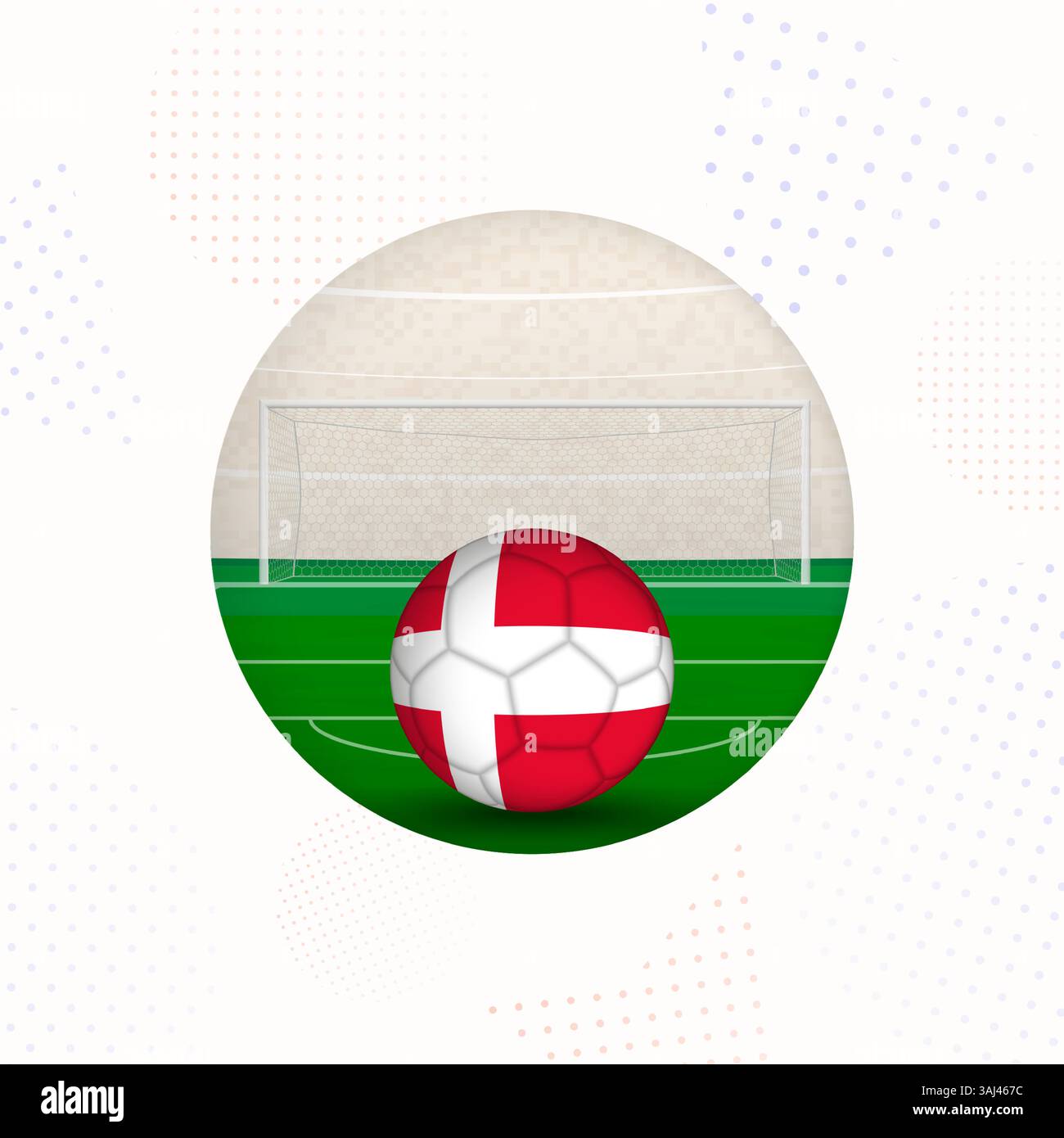 Danish national team football training Stock Vector Images - Alamy