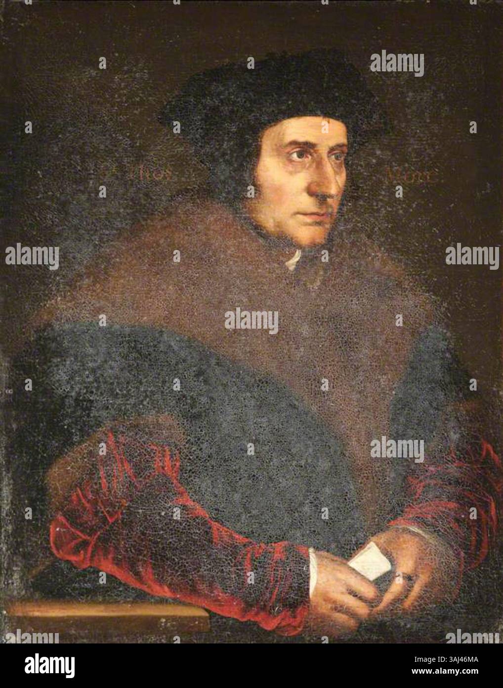 This 16th-century portrait, after Hans Holbein the Younger, depicts Sir ...