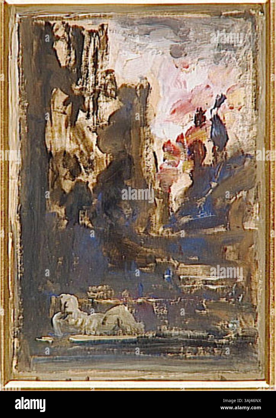'Moïse exposé' by Gustave Moreau, created between 1850 and 1895 ...