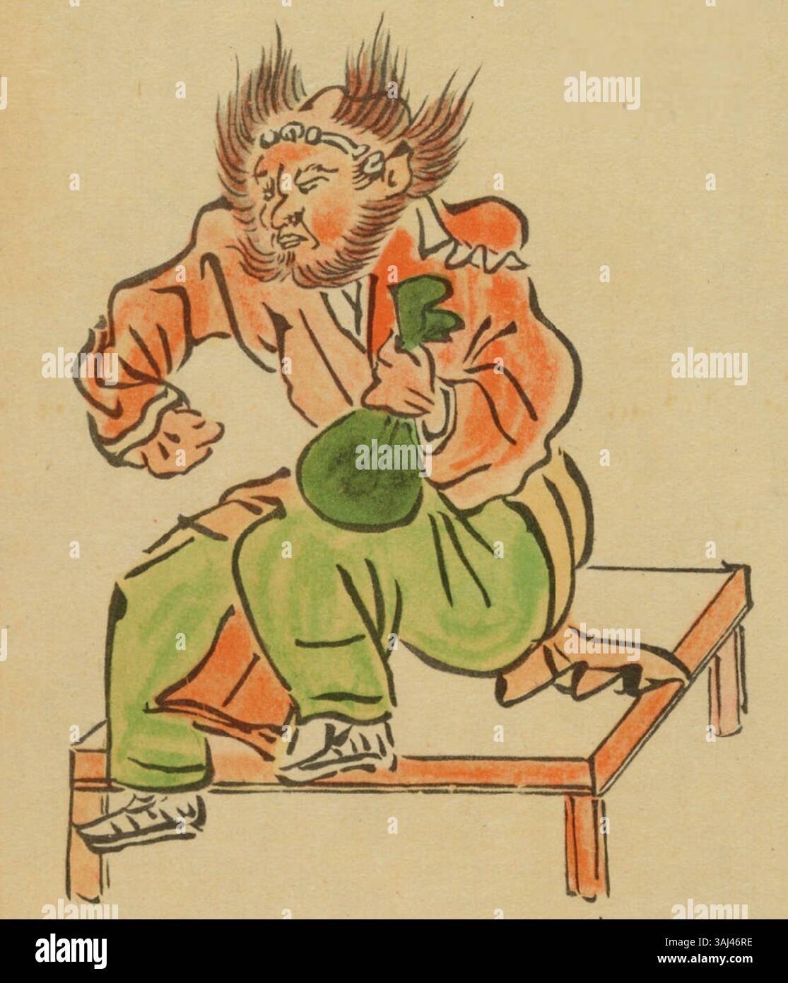 Daikokuten, depicted in the Kakuzensh, represents the Japanese deity of ...