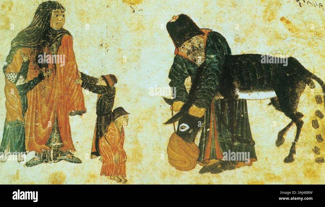 This scene from the 15th-century Topkap Saray Album (Hazine 2153 ...