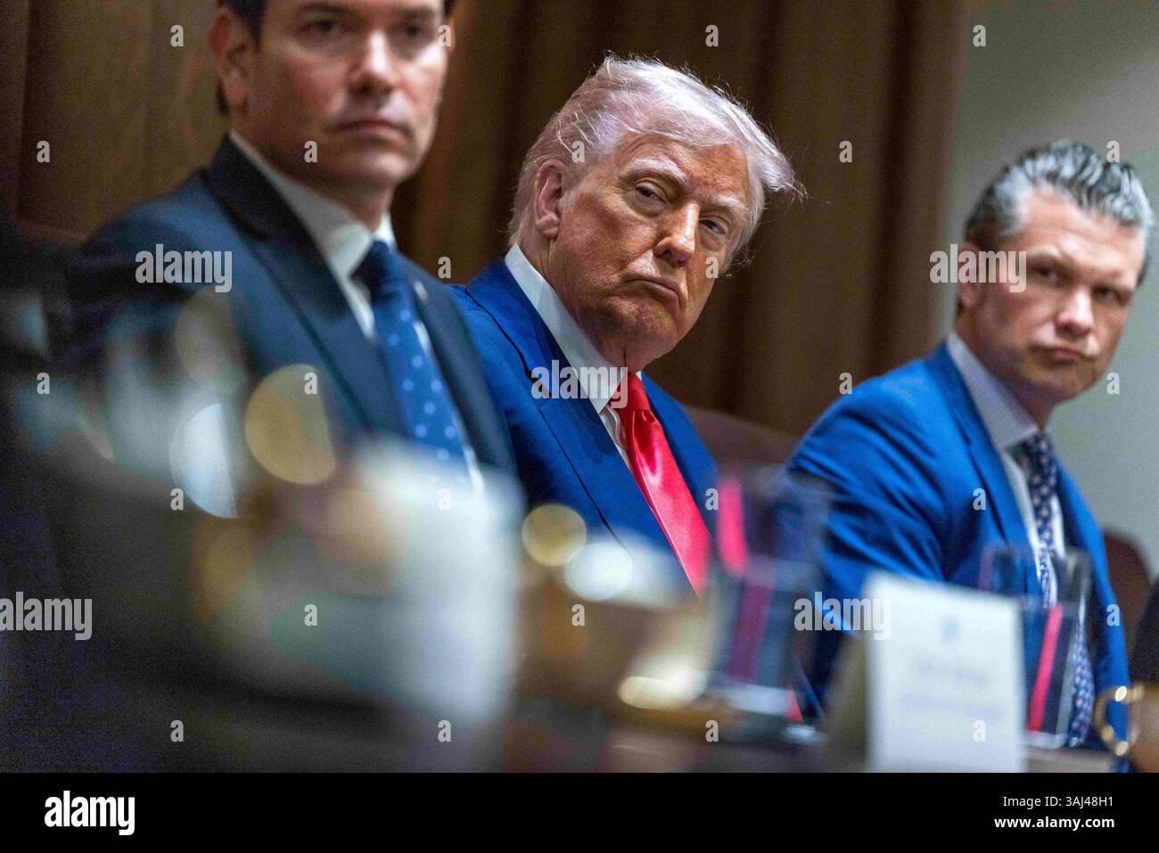 2025 us president donald trump cabinet hi-res stock photography and ...