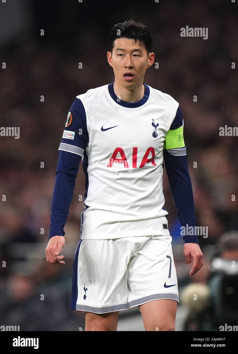 Tottenham Hotspur's Son Heung-Min during the UEFA Europa League quarter ...