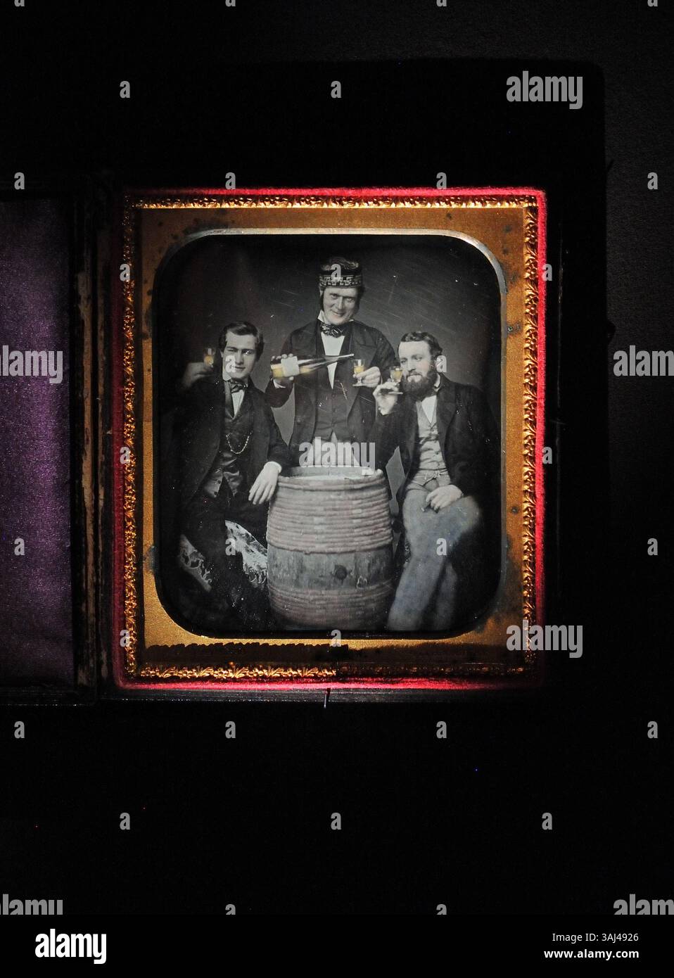 Actor Wearing a False Mustache and Whiskers by Marcus Root, 1845-56, on ...