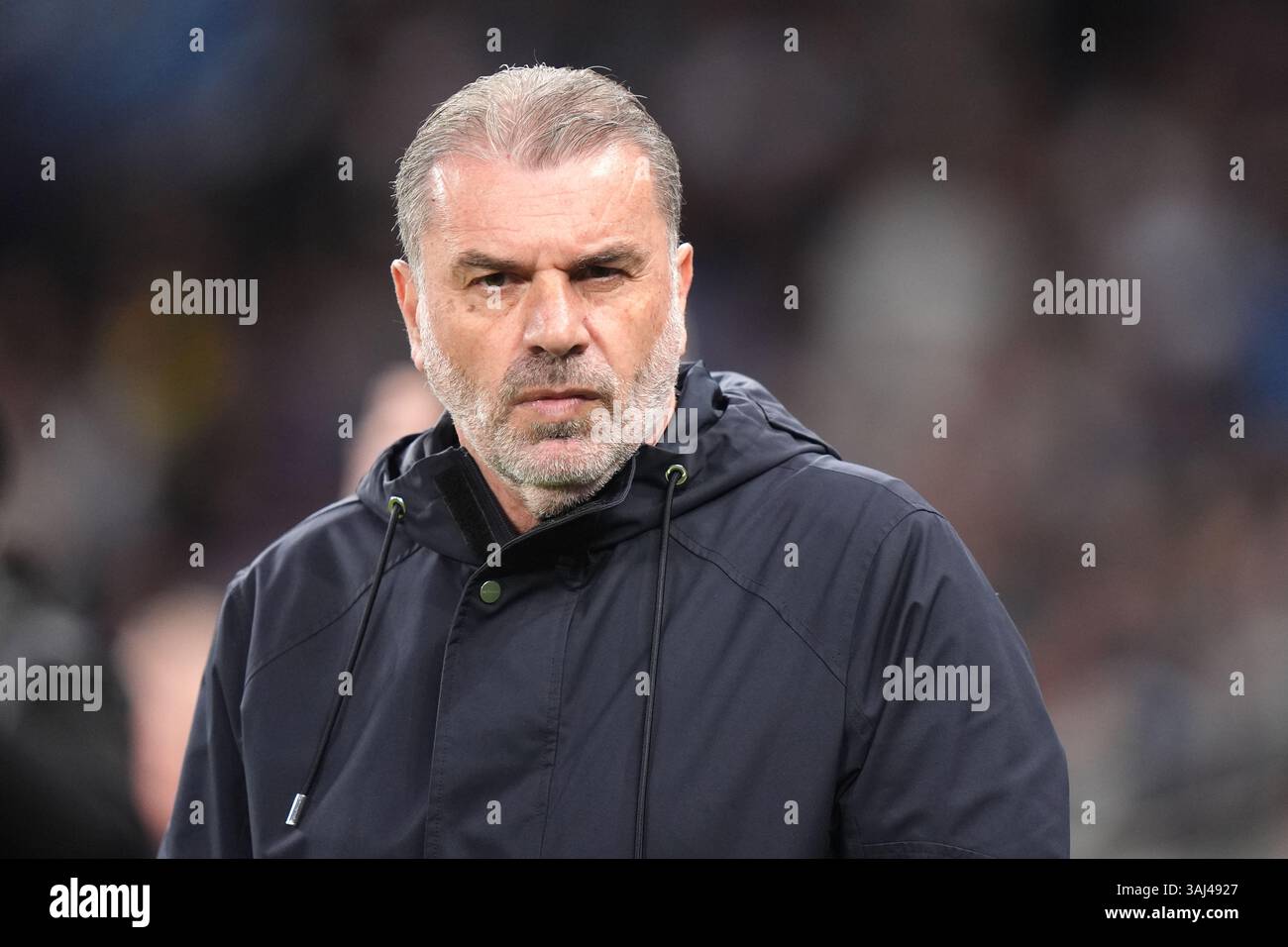 Tottenham Hotspur manager Ange Postecoglou before the UEFA Europa ...