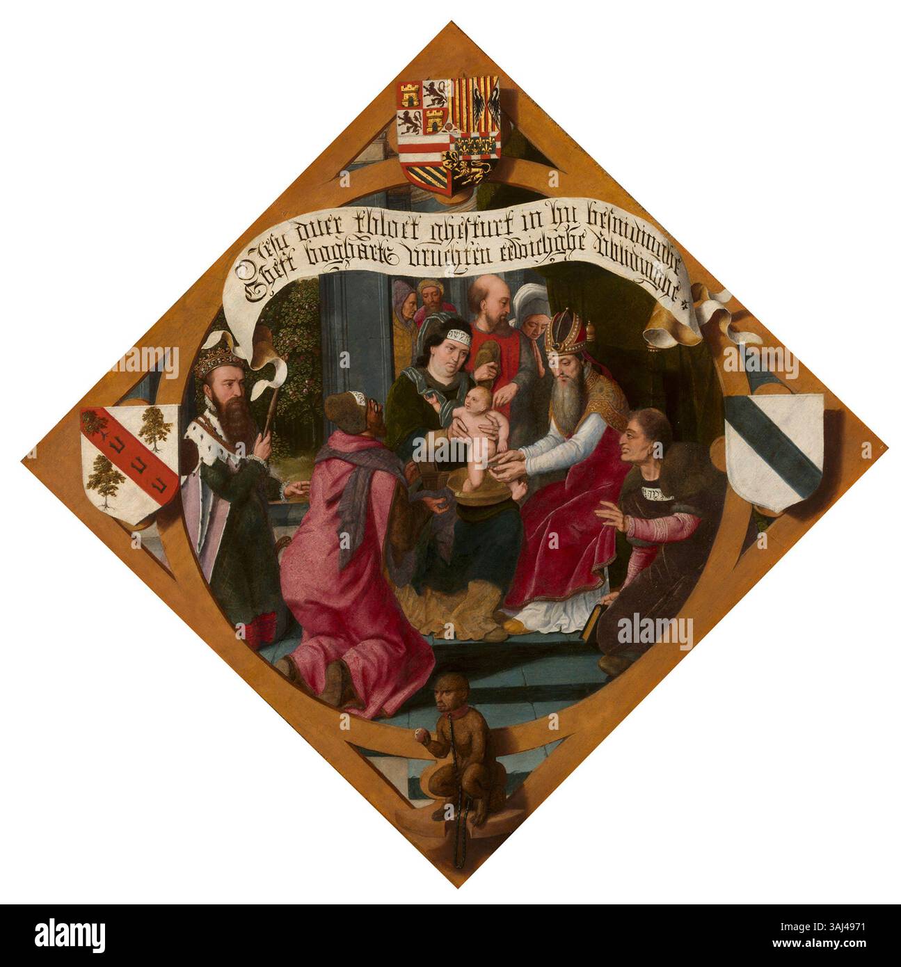 This circa 1559 painting by Pieter Jansz Pourbus depicts the ...