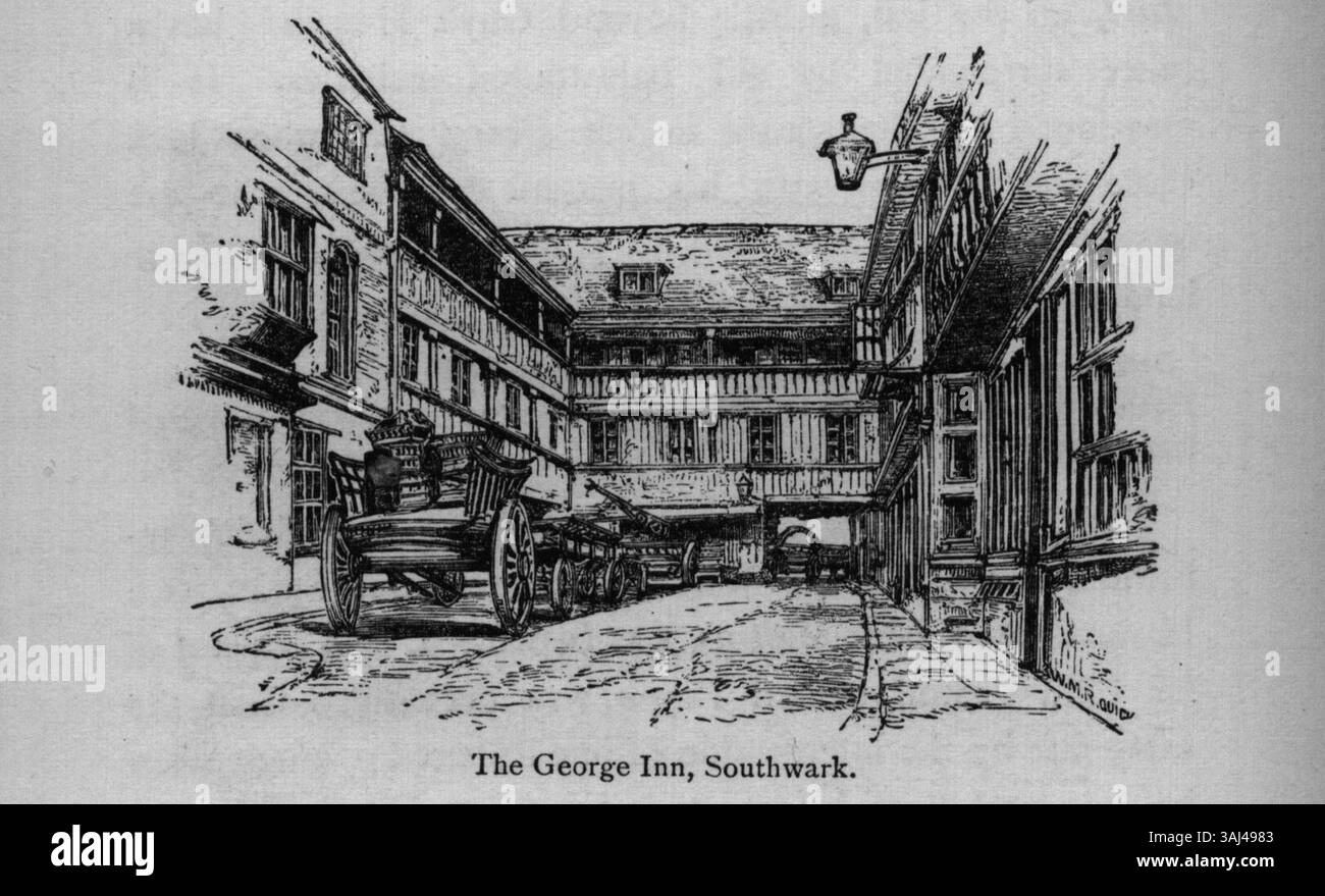 This 1878 illustration from *Walks in London* by Augustus Hare portrays ...