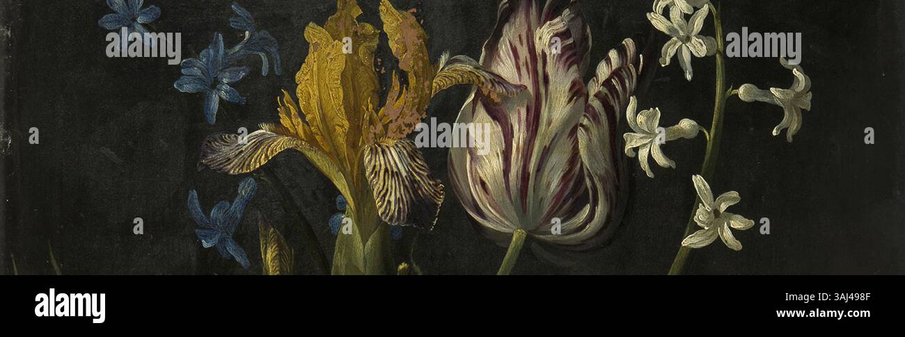 Daniel Seghers’ 'Vase de fleurs' (1590-1661) is a detailed floral ...