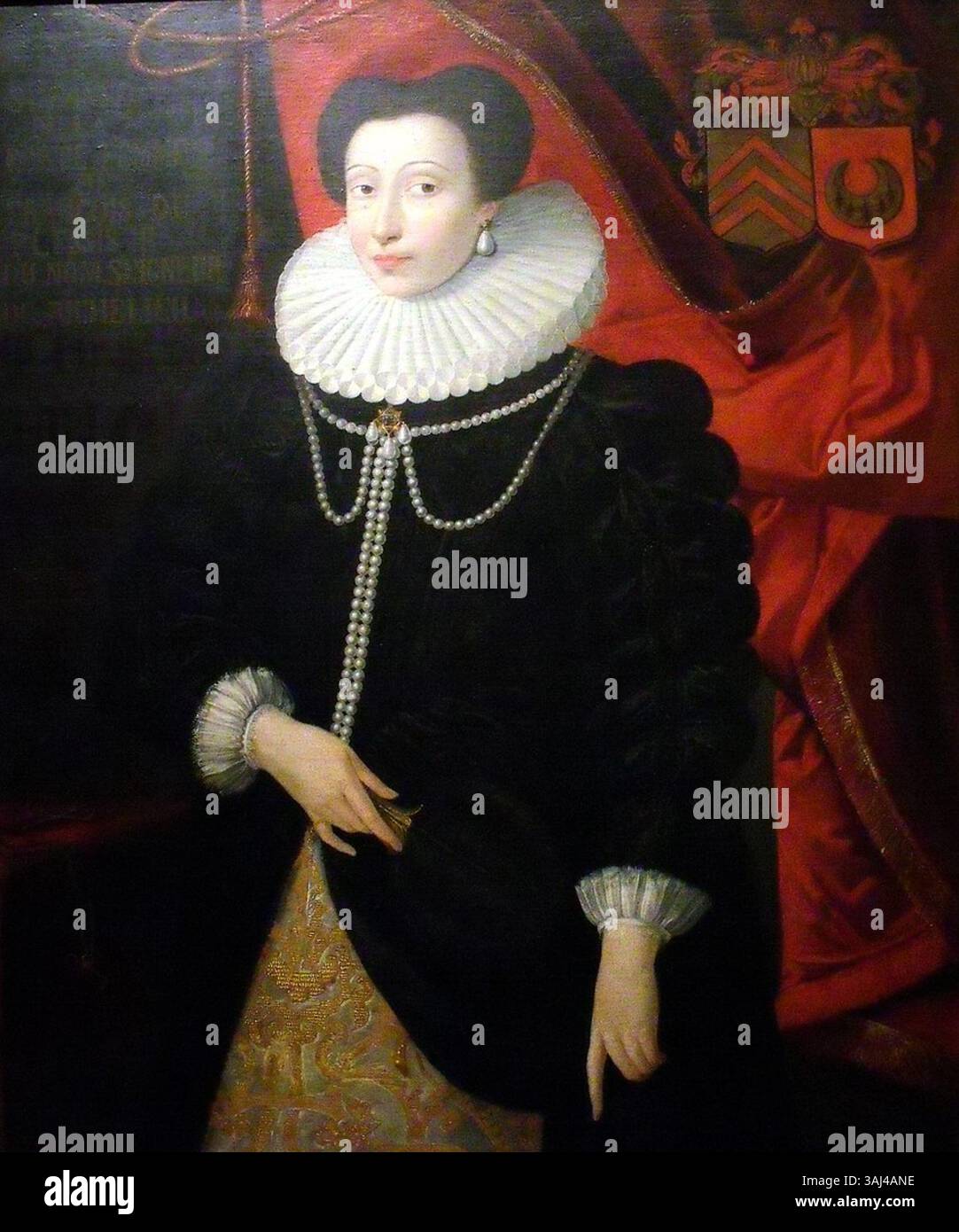 This 17th-century portrait depicts Suzanne de La Porte, the wife of a ...