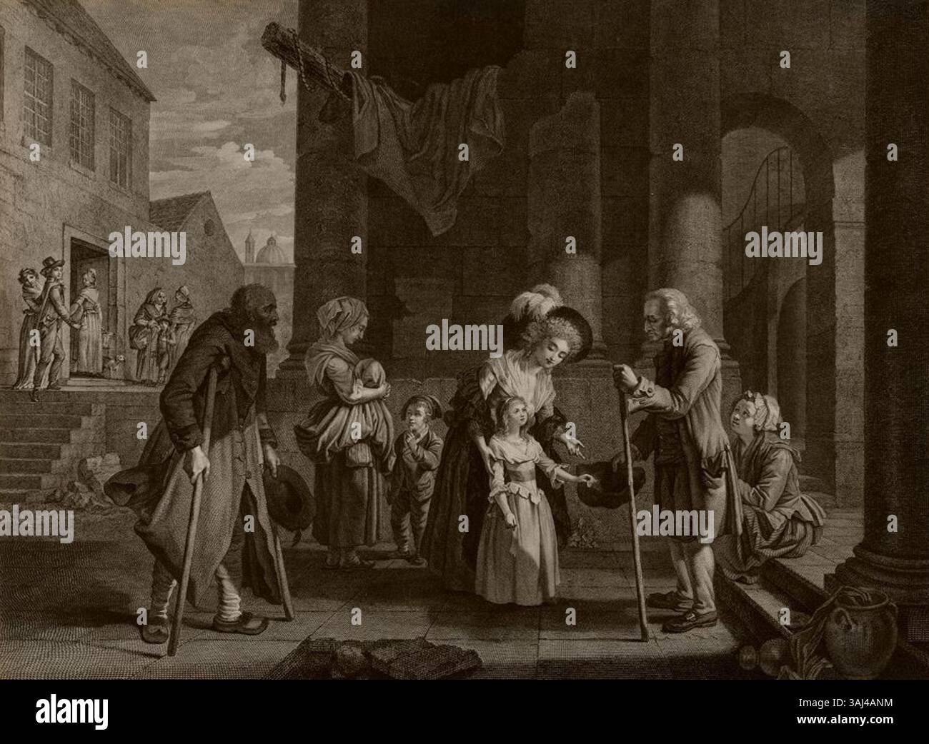 Antoine-Alexandre Morel’s 'Charité' (circa 1800) is a neoclassical ...