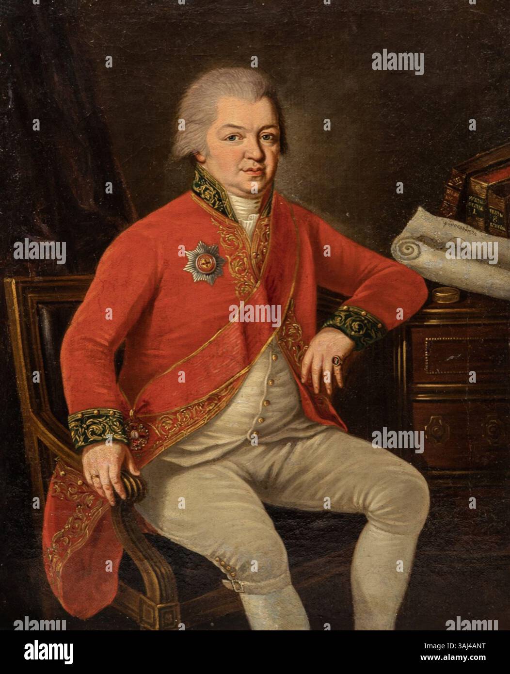 'Kurakin Stepan Borisovich' is a portrait of the Russian nobleman ...