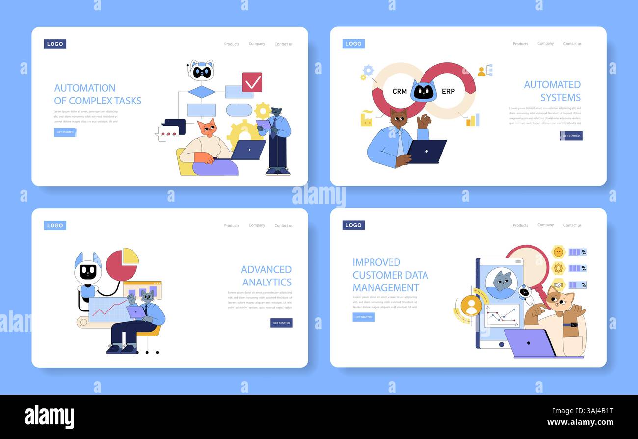 AI in medium-sized business processes enhances efficiency through automation of tasks, improved ...